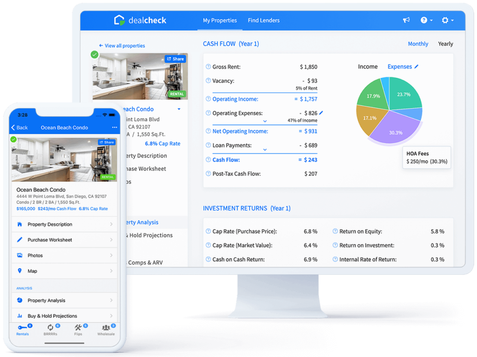 DealCheck - The Leading Real Estate Analysis Software & Calculator