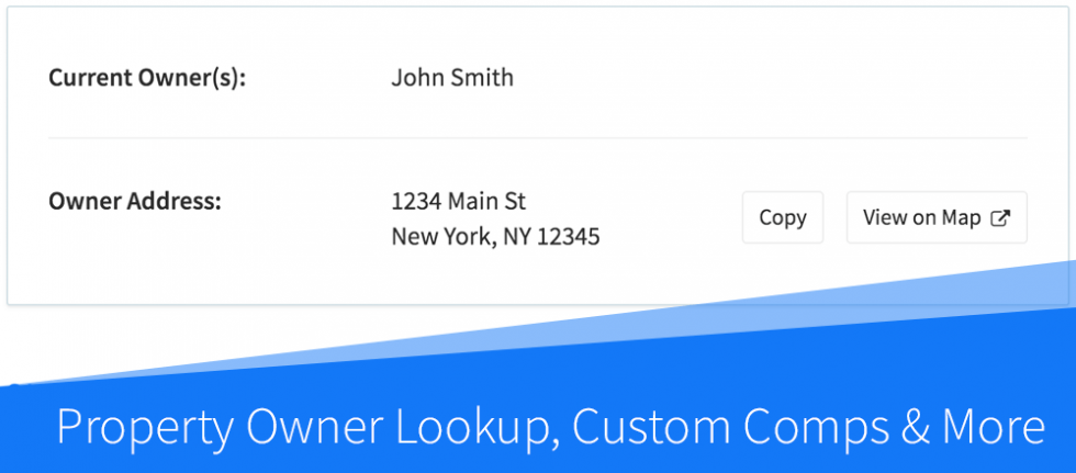 New Features: Property Owner Lookup, Custom Comps & More | DealCheck Blog